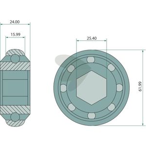 Lager - JD9338 | Sagro.se