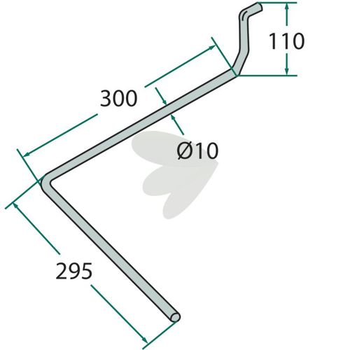 Efterharvspinne vänster - 3421400 | Sagro.se